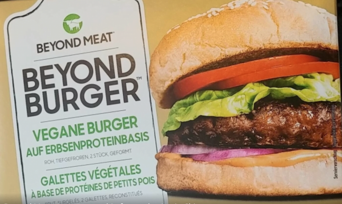 Beyond Meat Production Plant to open in China